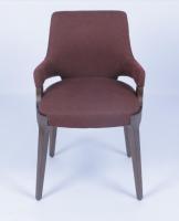 China Customized Ultra Modern Armchairs Fabric Wood Frame For Living Room for sale