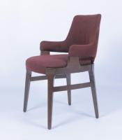 China Customized Ultra Modern Armchairs Fabric Wood Frame For Living Room for sale