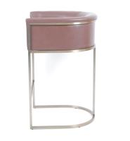 China Stainless Steel Leg Leisure Chair In Fabric For Modern Living Room Furniture for sale