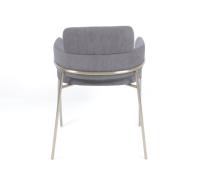 China Stainless Steel Leg Leisure Chair For Living Room Modern for sale