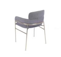 China Stainless Steel Leg Leisure Chair For Living Room Modern for sale