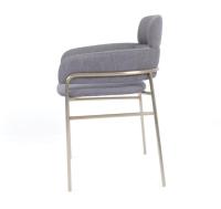 China Stainless Steel Leg Leisure Chair For Living Room Modern for sale