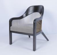 China Customized Modern Occasional Chairs Armchair Fabric Wood Frame for sale