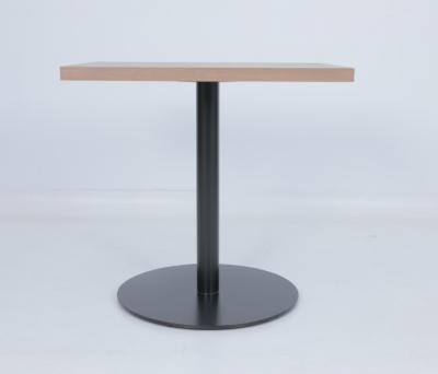 China Wood Top Bedside Coffee Table Stainless Steel Base Luxury Modern for sale