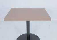 China Wood Top Bedside Coffee Table Stainless Steel Base Luxury Modern for sale