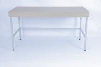 China Hotel And Home Modern Bedroom Custom Wood Desk With Metal Console for sale