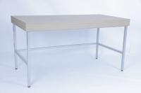 China Hotel And Home Modern Bedroom Custom Wood Desk With Metal Console for sale