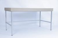 China Hotel And Home Modern Bedroom Custom Wood Desk With Metal Console for sale