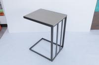 China Solid Wood And Metal Custom Living Room C Side Table In Luxury Hotel And Home for sale