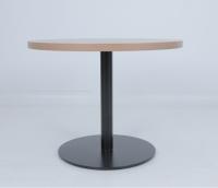 China Wood Top Bedside Coffee Table Stainless Steel Base Morden for sale