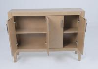 China ISO No Folded Corridor Console Table Solid Wood Frame And Legs for sale