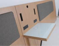 China ACC Accessible QQ Headboard With Attached Nightstand for sale
