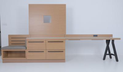 China Expansive Linear Desk Left / Right In Hotel Bedroom for sale