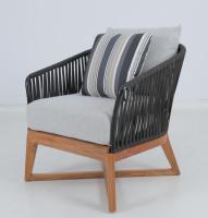 China best No Folded Modern Outdoor Lounge Chair With Armrests for sale