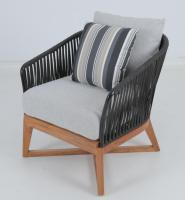China best No Folded Modern Outdoor Lounge Chair With Armrests for sale