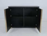 China No Folded Black Modern Credenza For 3-5 Stars Hotel for sale