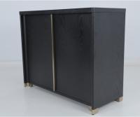 China No Folded Black Modern Credenza For 3-5 Stars Hotel for sale