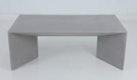 China Stone Commercial Furniture Large Rectangular Cocktail Table At Lower Deck for sale