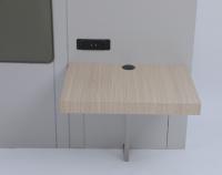 China Luxury Hilton Gaeden Inn Hotel Bedroom Furniture Modern King Headboard With Attached Nightstands for sale