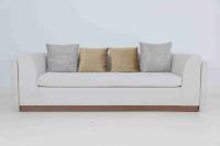 China Customized Upholstered Wooden Living Room Sofa Modern Luxury for sale