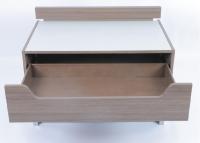 China Quartz Top Luggage Bench with  drawer English dovetail modern style for sale