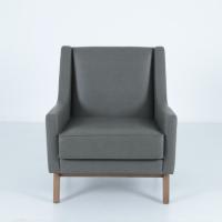 China Customized Premium Hotel Bedroom Upholstered Leisure Lounge Chair for sale