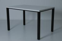 China ADA Four-Person Table With Square Stone Countertop for Hospitality Industry for sale