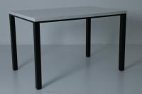 China ADA Four-Person Table With Square Stone Countertop for Hospitality Industry for sale
