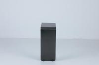 China Minimalist Light Luxury Deluxe Guestroom Black C Shape End Table for sale