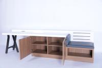 China Customized Modern Simple linear desk With Luggage Bench And Dresser For The Hotel for sale