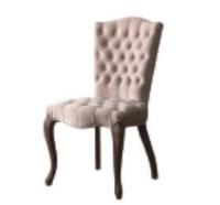 China Natural Oak Wood Frame Furniture Dining Room Chairs , High Back Dining Chairs for sale