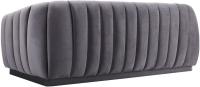 China European furniture luxury classic recliner grey Velvet living room sofa for sale