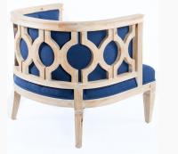 China French antique natural oak wood frame event rental wedding single sofa/armchair,weding chair for sale