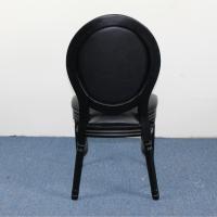 China French style oak wood frame antique wedding stackable  louis chair for sale