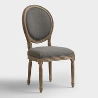 China Durable French Style Furniture Dining Room Chairs , Round Back Dining Chairs for sale