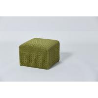 China Green Velvet Solid Wood Bedroom Ottoman Bench , Bedroom Storage Stool for sale