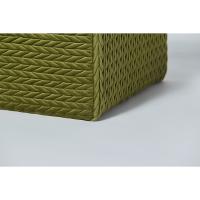 China Green Velvet Solid Wood Bedroom Ottoman Bench , Bedroom Storage Stool for sale