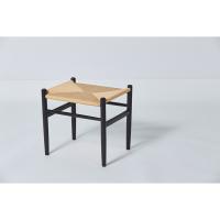 China Popular Natural Rattan Weaving Bedroom Ottoman Bench With Solid Wood Chairs for sale