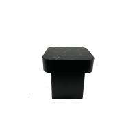 China luxury new design modern black marble top black iron frame coffee table for the home furniture for sale