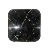 China luxury new design modern black marble top black iron frame coffee table for the home furniture for sale
