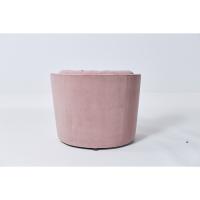 China Luxury Comfortable Living Room Furniture Couches Pink Velvet Fabric With Solid Wood for sale