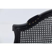 China Black Velvet Furniture Dining Room Chairs , High End Contemporary Dining Chairs for sale