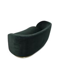 China Home Living Room Sofa Vintage Luxurious Velvet Upholstery Sofa With Toe Kick In Velvet for sale