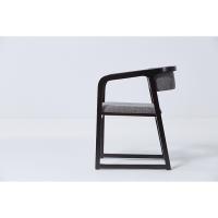 China Clean Grey Fabric Furniture Dining Room Chairs Popular Convenient Concreted Design for sale