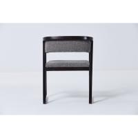 China Clean Grey Fabric Furniture Dining Room Chairs Popular Convenient Concreted Design for sale