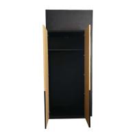 China Modern Design Bedroom Hotel Wardrobe Furniture Solid Wood And Metal base for sale