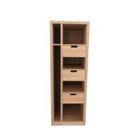China Customizable Wooden Simple Hotel Room Wardrobe Shelving & Storage Closet Cabinet for sale