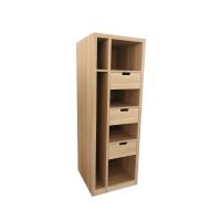 China Customizable Wooden Simple Hotel Room Wardrobe Shelving & Storage Closet Cabinet for sale