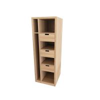 China Customizable Wooden Simple Hotel Room Wardrobe Shelving & Storage Closet Cabinet for sale