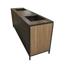 China Customized Simple Modern Bathroom Vanity Cabinets With Drawers , Eco - Friendly for sale